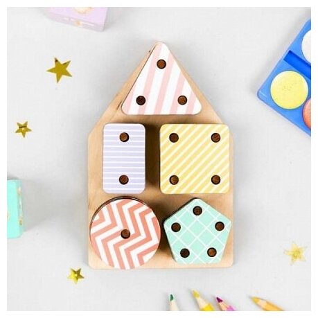 Головоломка "Геометрика" Мастер Игрушек IG0293