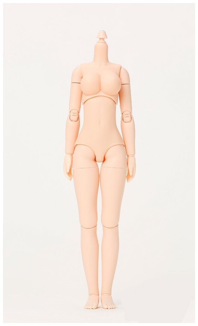 Женское тело куклы 24 см Obitsu Body (Matte Skin type) Bust size L (натуральный, прорезиненное, грудь L для кукол Обитсу / Пуллип)