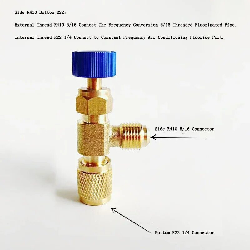 Медный адаптер для заправки хладагента R410A R22