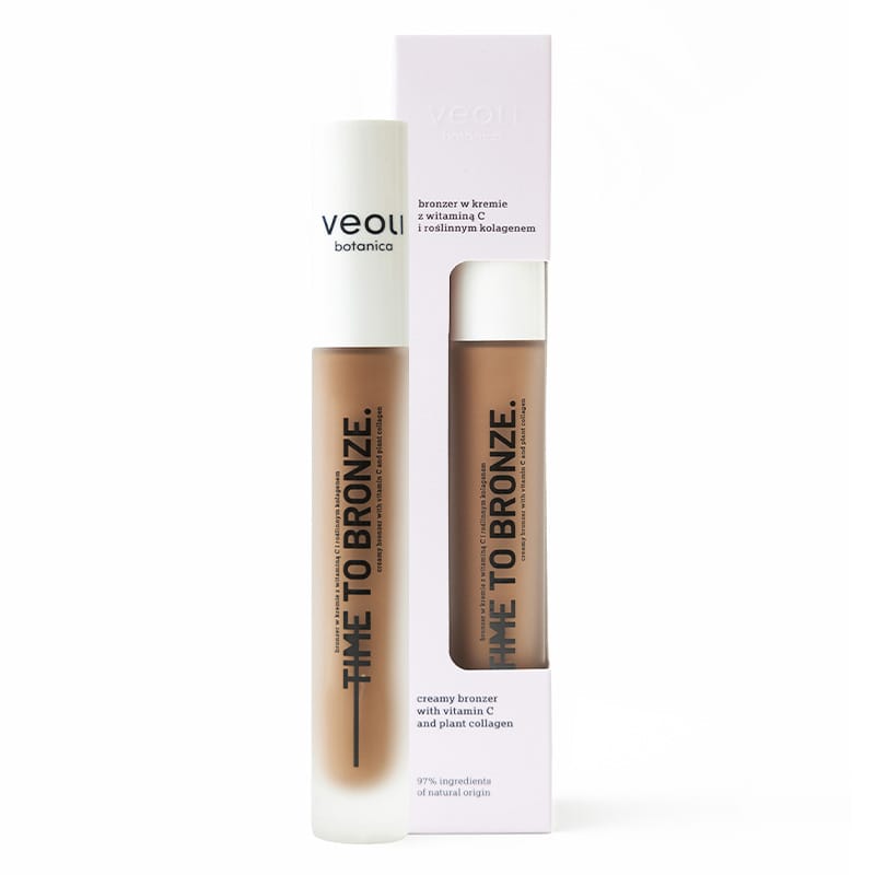 Бронзер Veoli Botanica Time to Bronze Бронзер в креме с витамином E и растительным коллагеном 10 мл