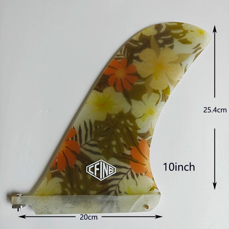 Лонгборд фин стекло волокно 9/9.5/10 дюймов 10inch