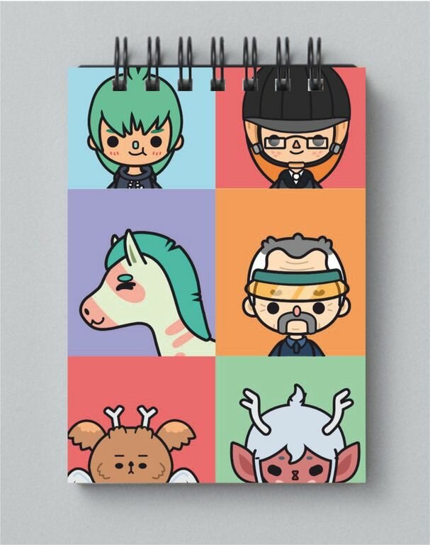 Блокнот по игре Toca Boca № 3