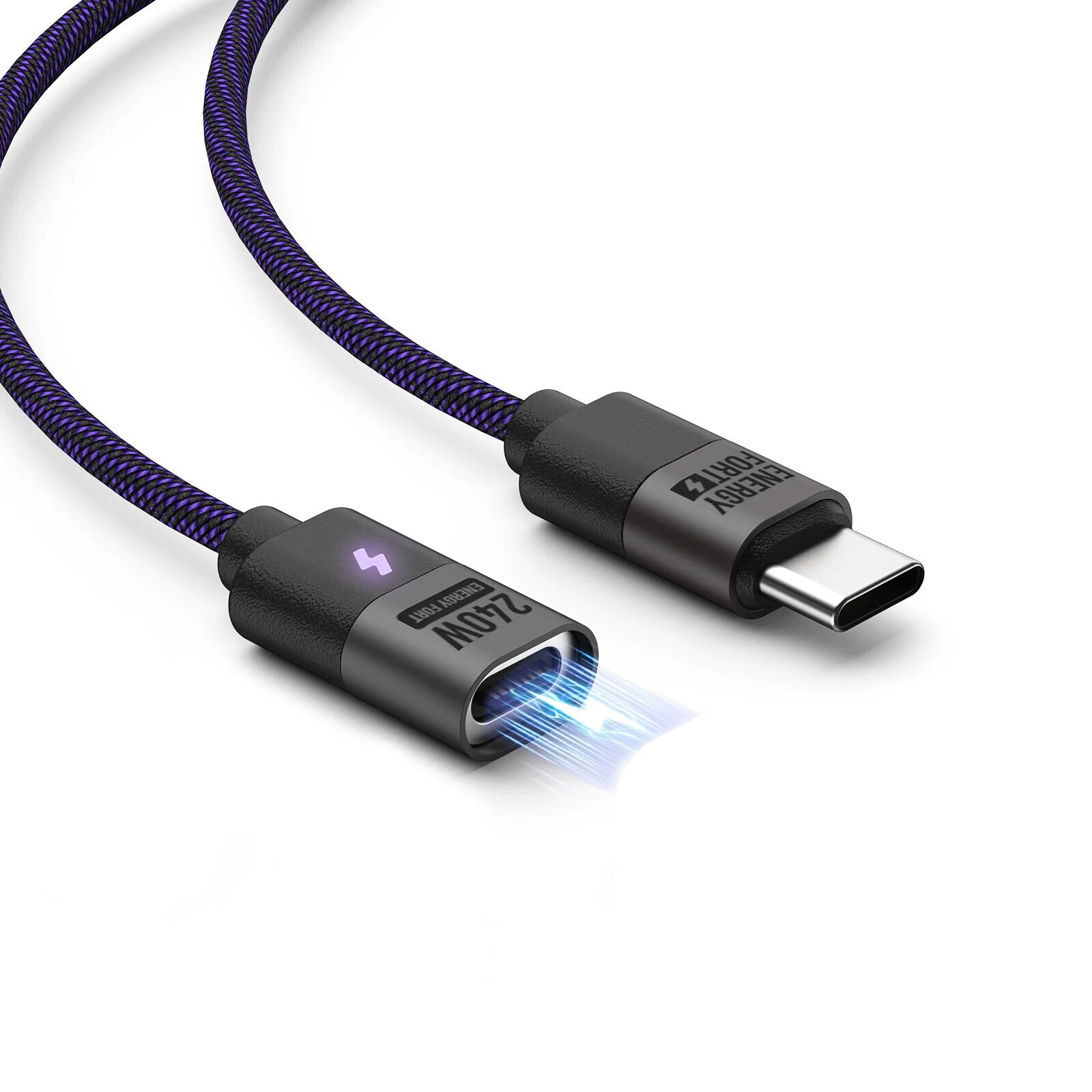Кабель USB Type-C 1.2м, 240 Вт, Cable Only