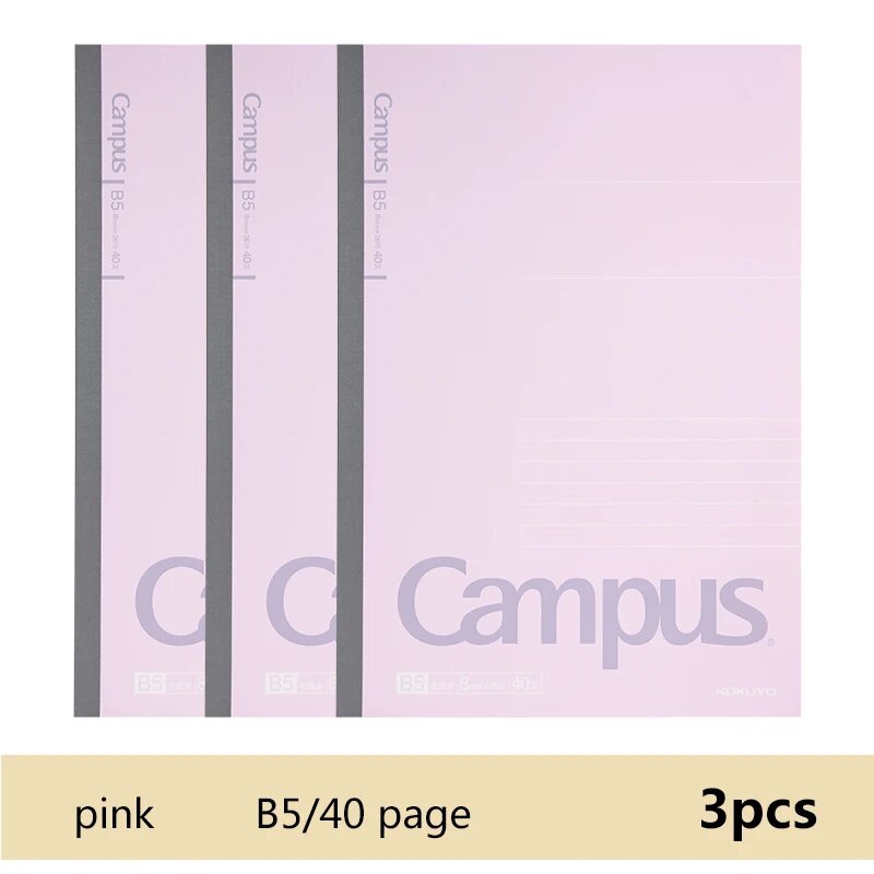 KOKUYO CAMPUS TOKYO беспроводной блокнот WCN-NA568V Розовый, B5 40page pink 3pcs