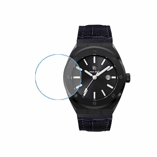Скрин Мобайл защитный экран для часов Paul Rich Baron's Black - Leather 45 MM из нано стекло 9H