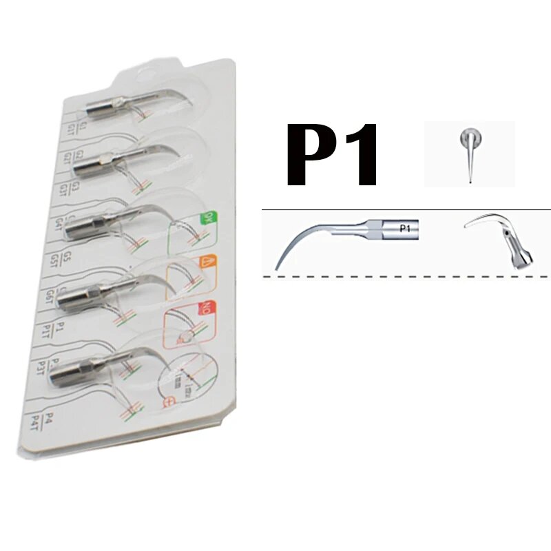 Наконечники для скалера DENTOSEE P1, 10 шт.