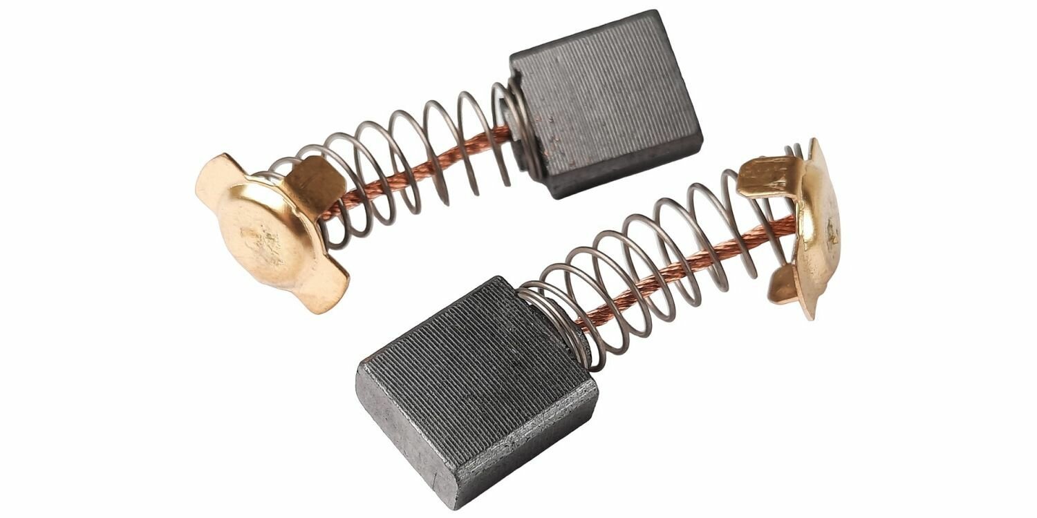 Щетка графитовая (пара) 6.5x13.5x14.5 для циркулярной пилы ЗУБР ПДП-65