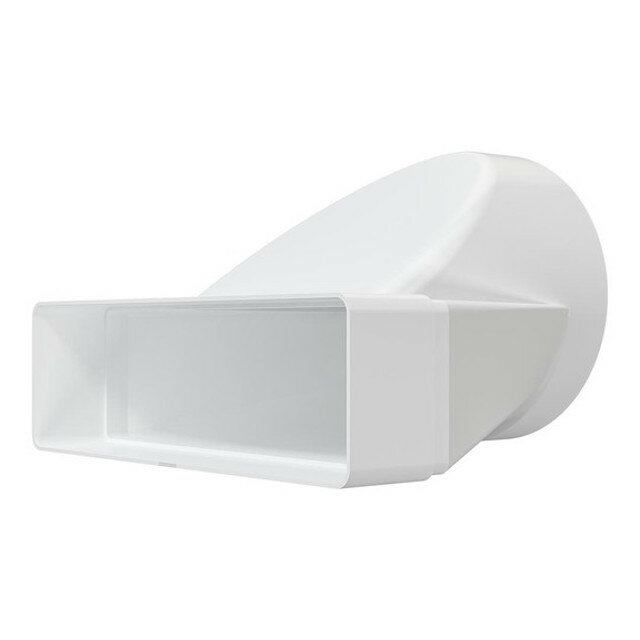 ЭРА соединитель эксцентр 60х204, d160 мм, пластик белый, универсальный для монтажа