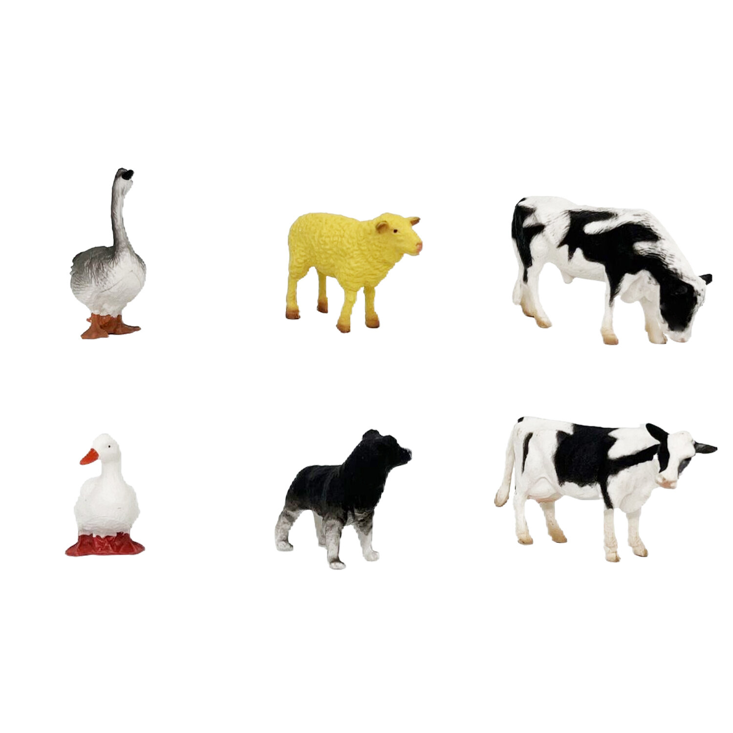 Набор фигурок - Животные на ферме ( 6 видов)