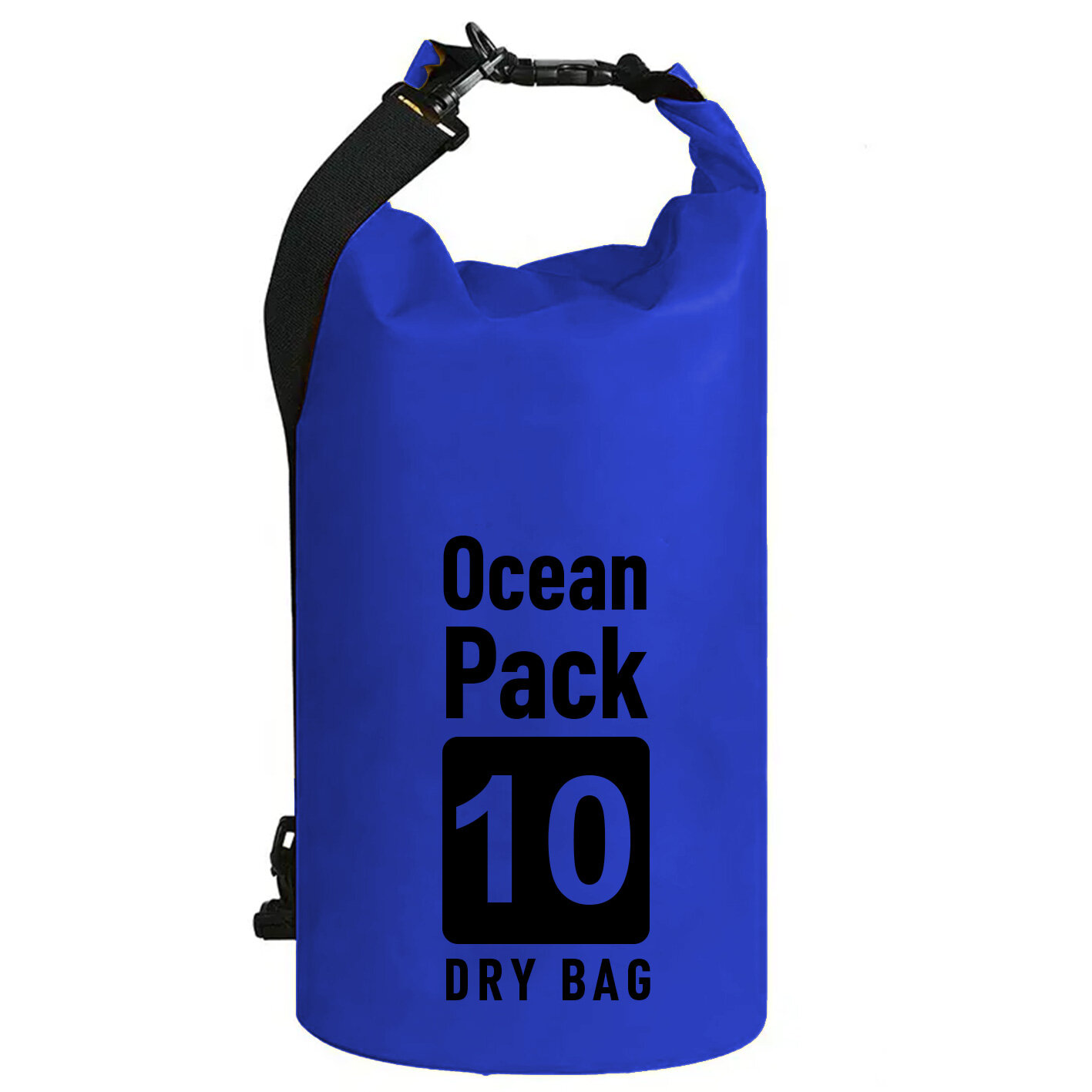 Водонепроницаемая сумка-баул (гермомешок) Ocean Pack 10L темно-синий
