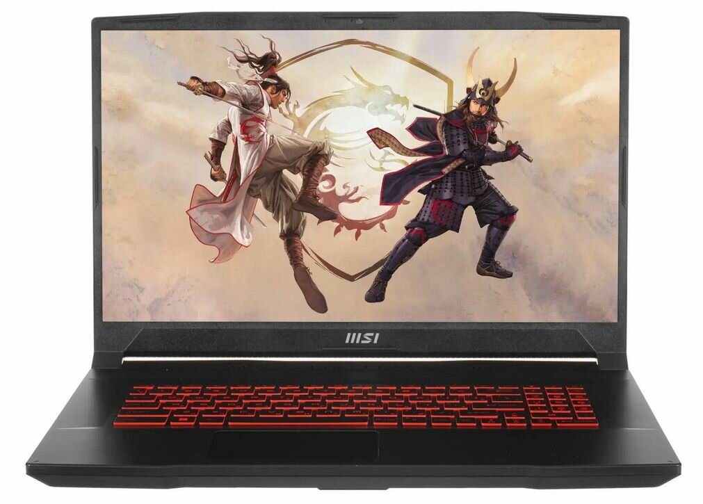 15,6" Ноутбук MSI Katana GF66 12UE-1052XRU (9S7-158332-1052) черный - 1920x1080, IPS, Intel Core i7-12650H, ядра: 10 x 2,3 ГГц, 16 ГБ, SSD 512 ГБ, NVIDIA GeForce RTX 3060 (6 ГБ), W10Pro