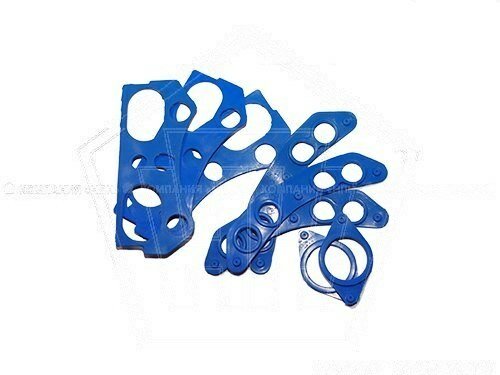 Комплект уплотнителей гбц ямз 238бе2, де2, 6581.10, 6582.10, 7511.10 общ. гбц (фторсиликон) (7511-100