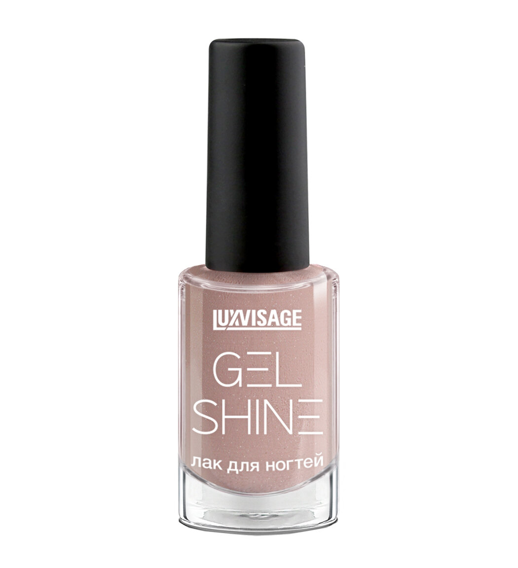 Лак для ногтей Luxvisage Gel Shine, тон 103 дымчатый бежевый с шиммером, 9г