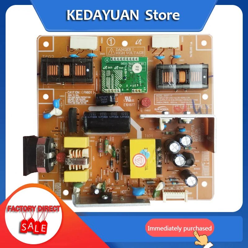 Плата питания для Samsung 740N 940N, 100%, BIZET-17A, BN44-00123A