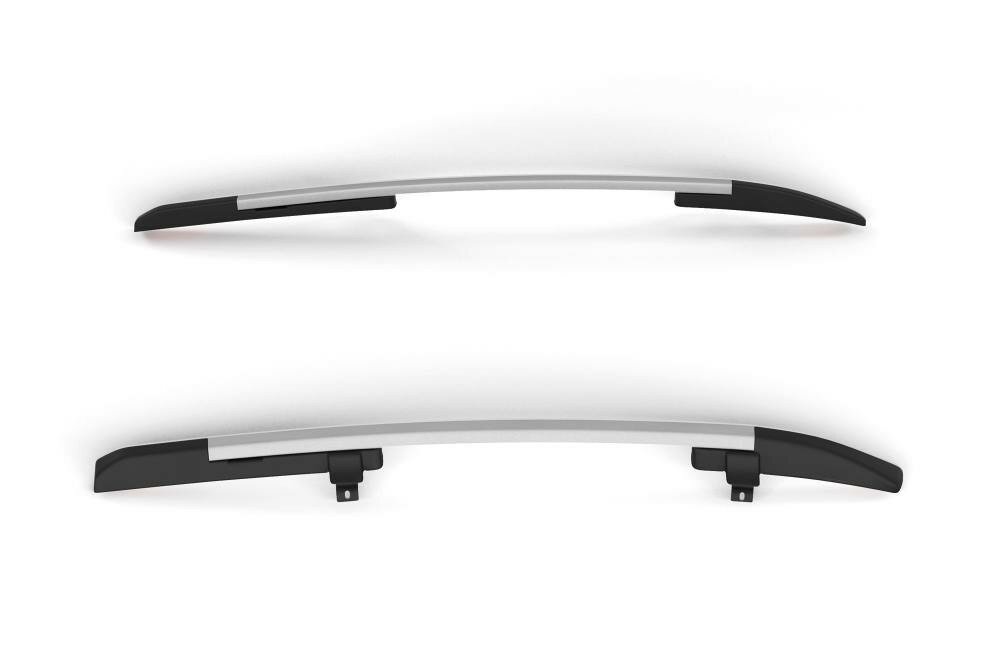 Рейлинги "Комфорт" для Лада Калина I Хэтчбек 2004-2013, II Хэтчбек 2013-2018/ Гранта Хэтчбэк 2018- Серебристый муар