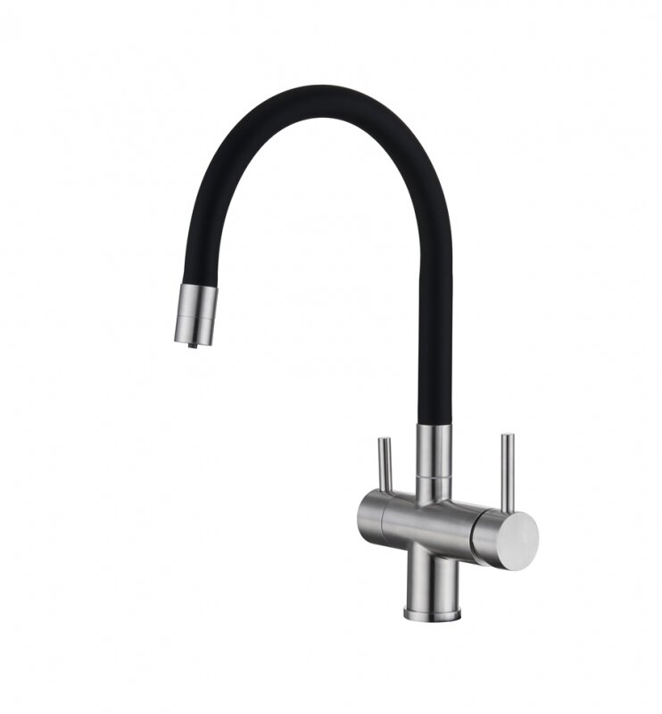 Смеситель для кухни EMAR ЕС - 3015 satin