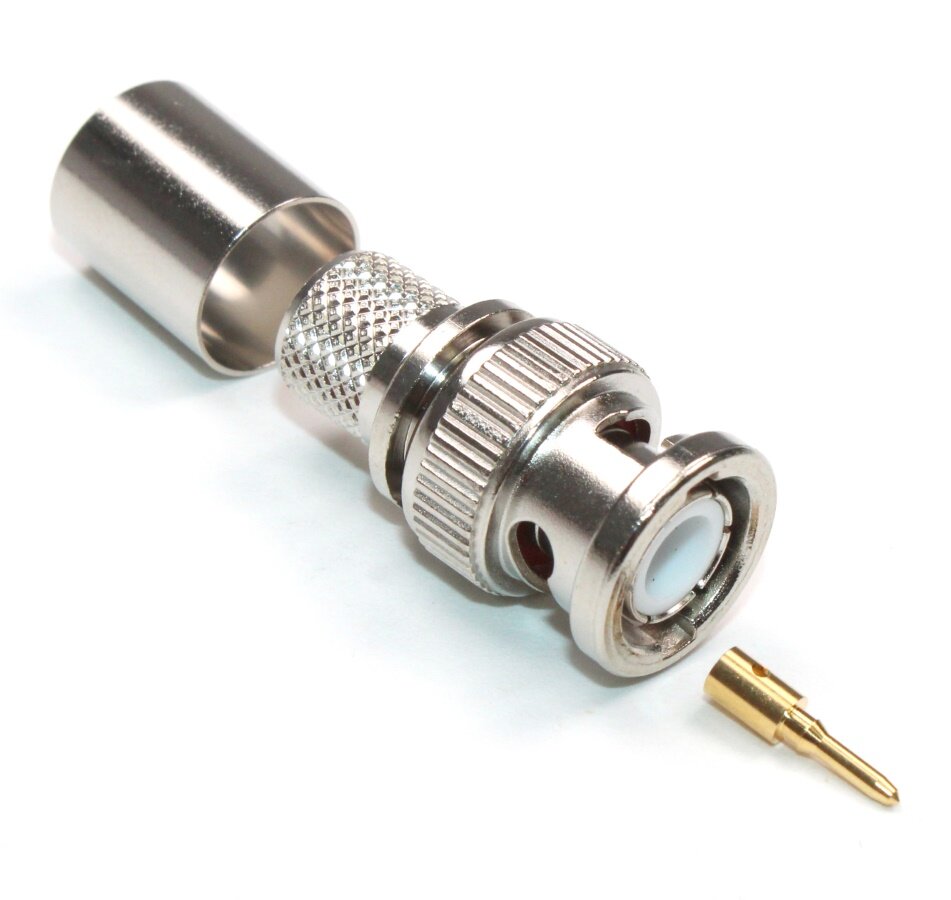 Штекер BNC обжимной RG-213