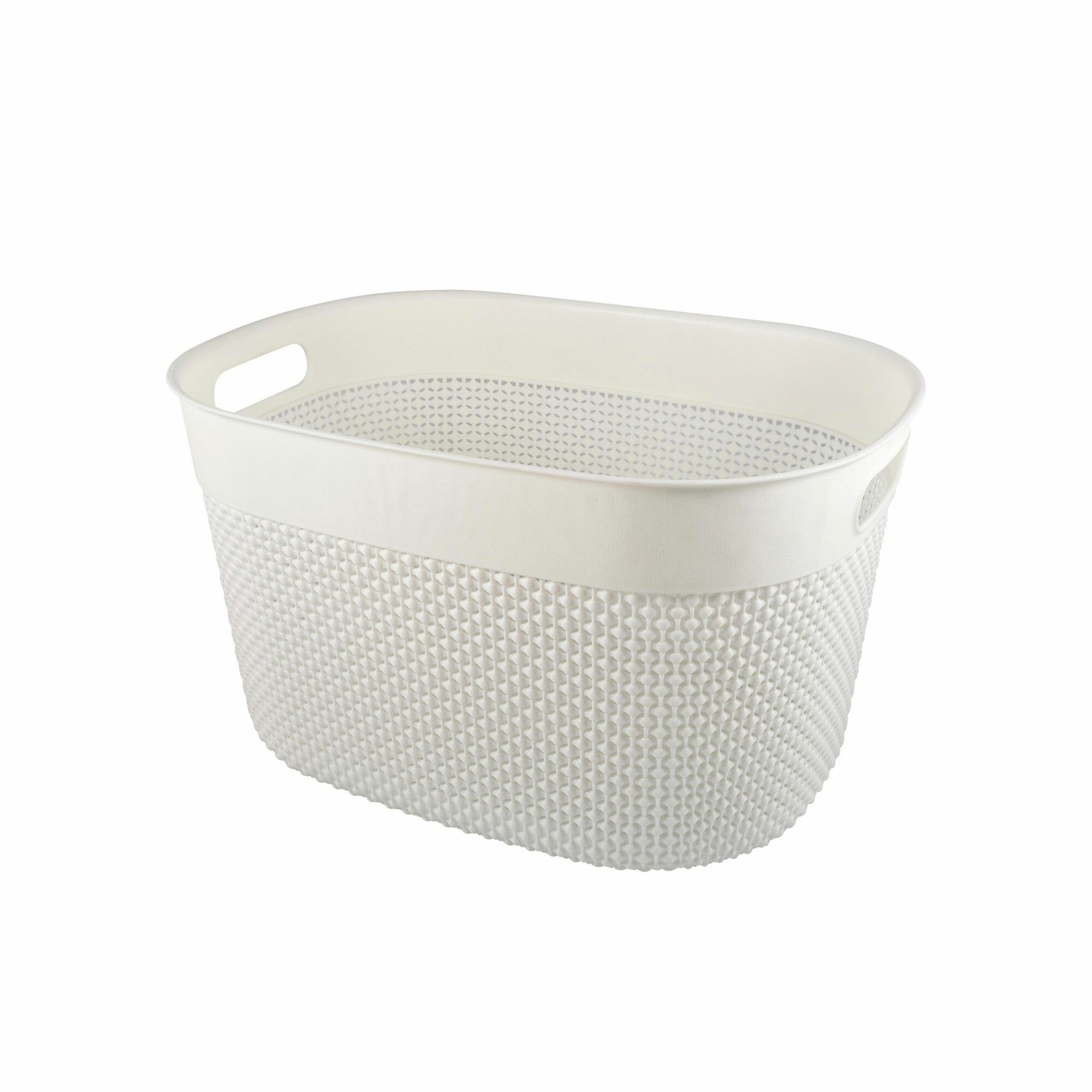 Корзина универсальная Plast Team Oslo, 380 x 284 x 221 мм, молочный туман