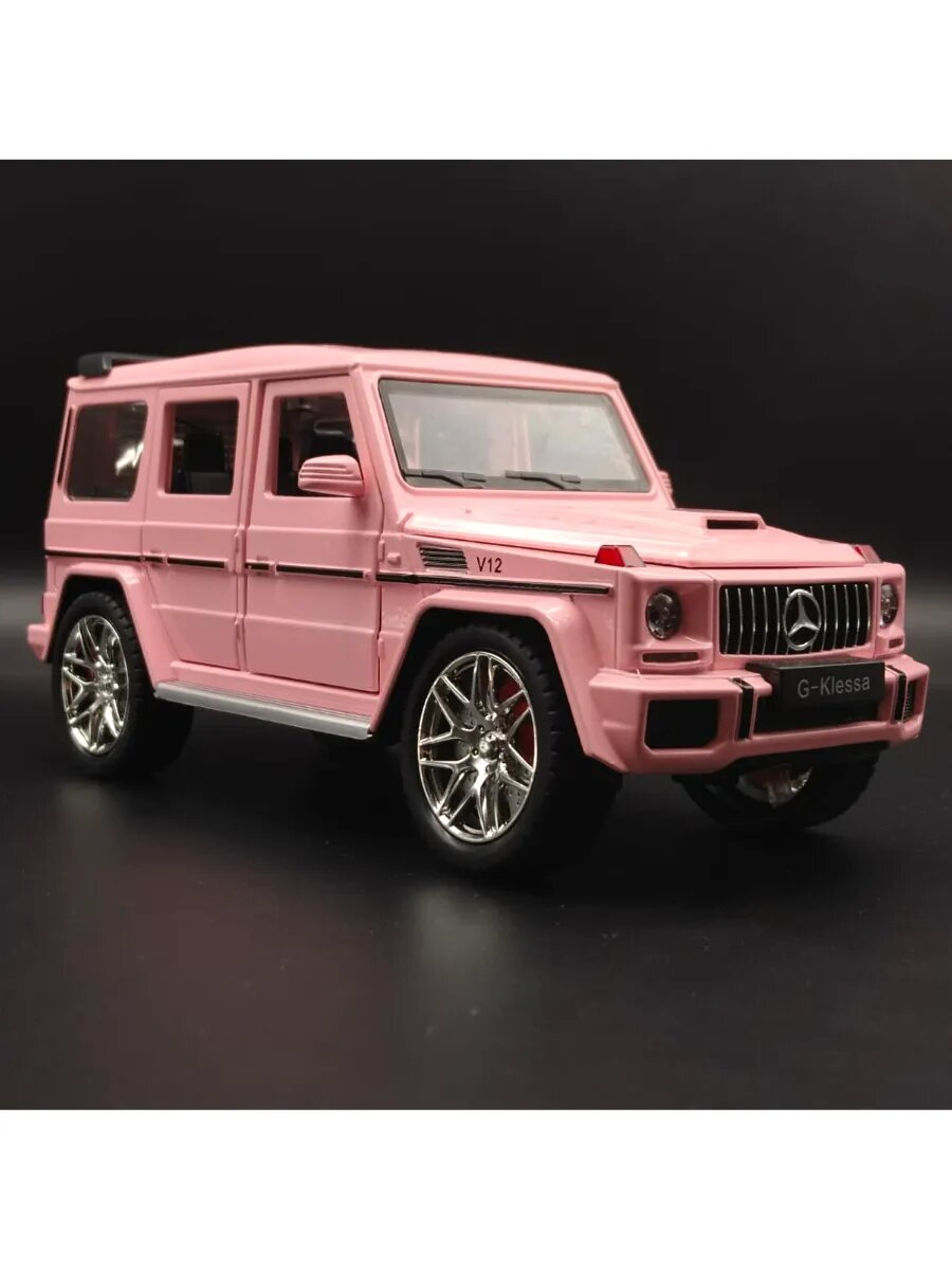 Машинка металлическая Мерседес Гелик коллекционная 1:24