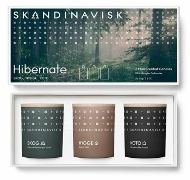 Набор свечей Skandinavisk HIBERNATE Mini Candle