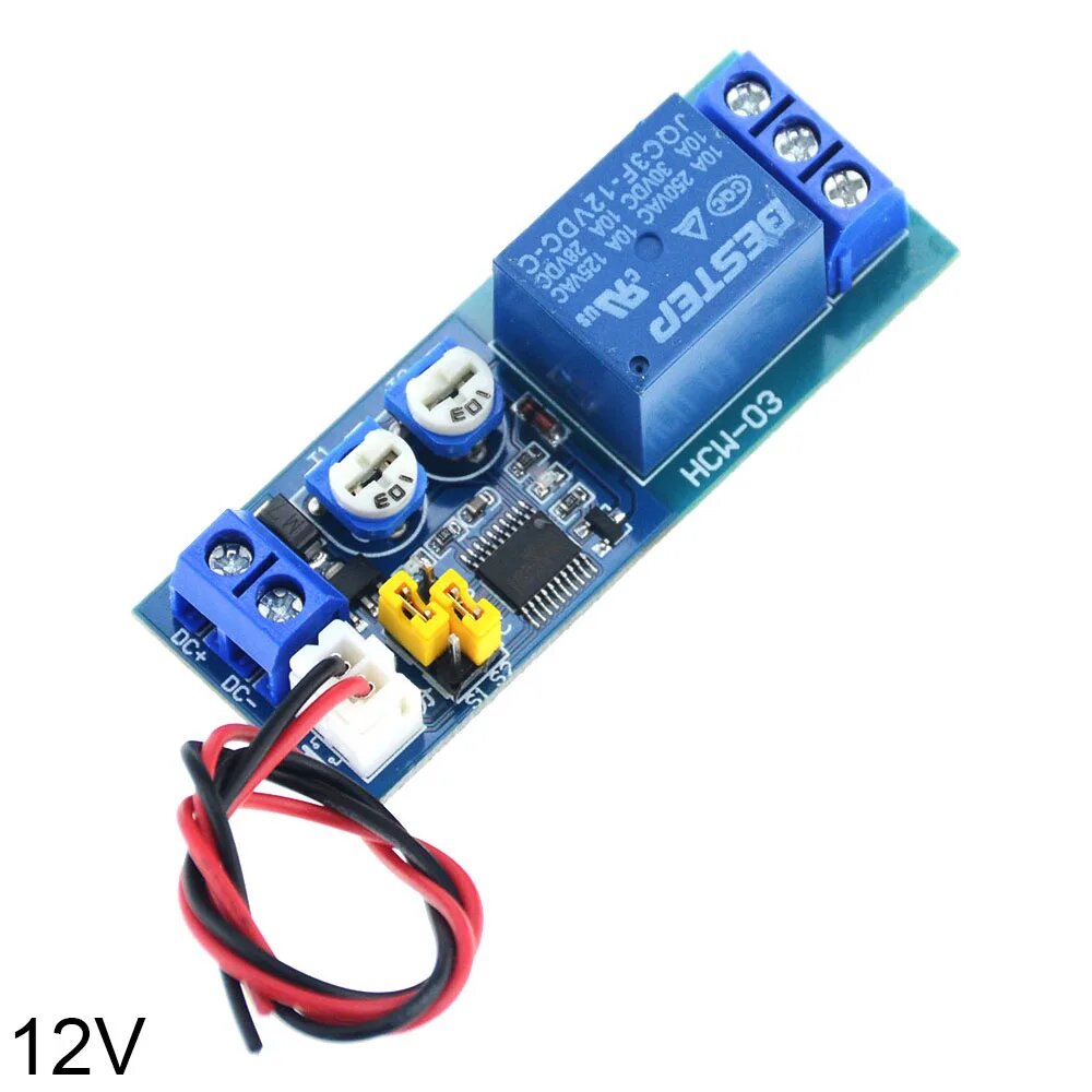 Реле времени DC 12V, EC-HCW