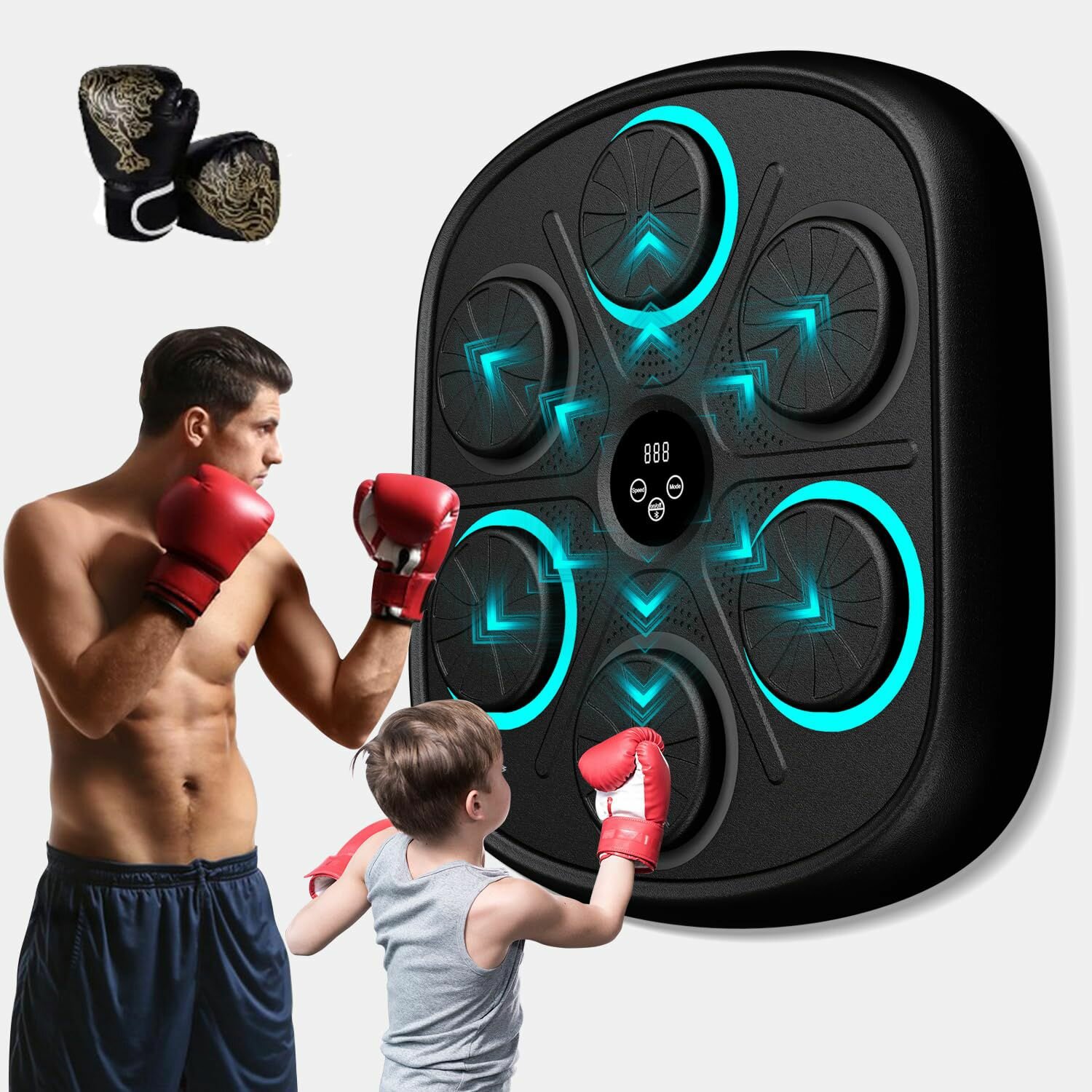 Music boxing machine, музыкальная бокс машина,9-скоростной режим переключения, обратная связь с подсветкой RGB, функция подсчета ватина