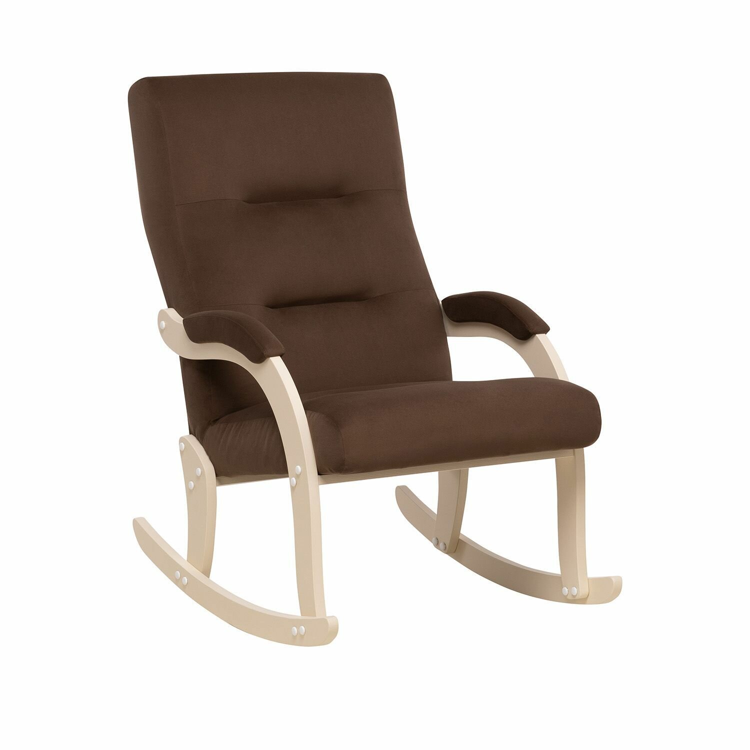 Кресло-качалка Leset Дэми Слоновая кость, ткань V 23