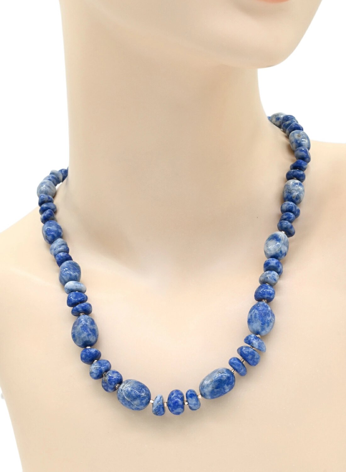 Бусы, лазурит