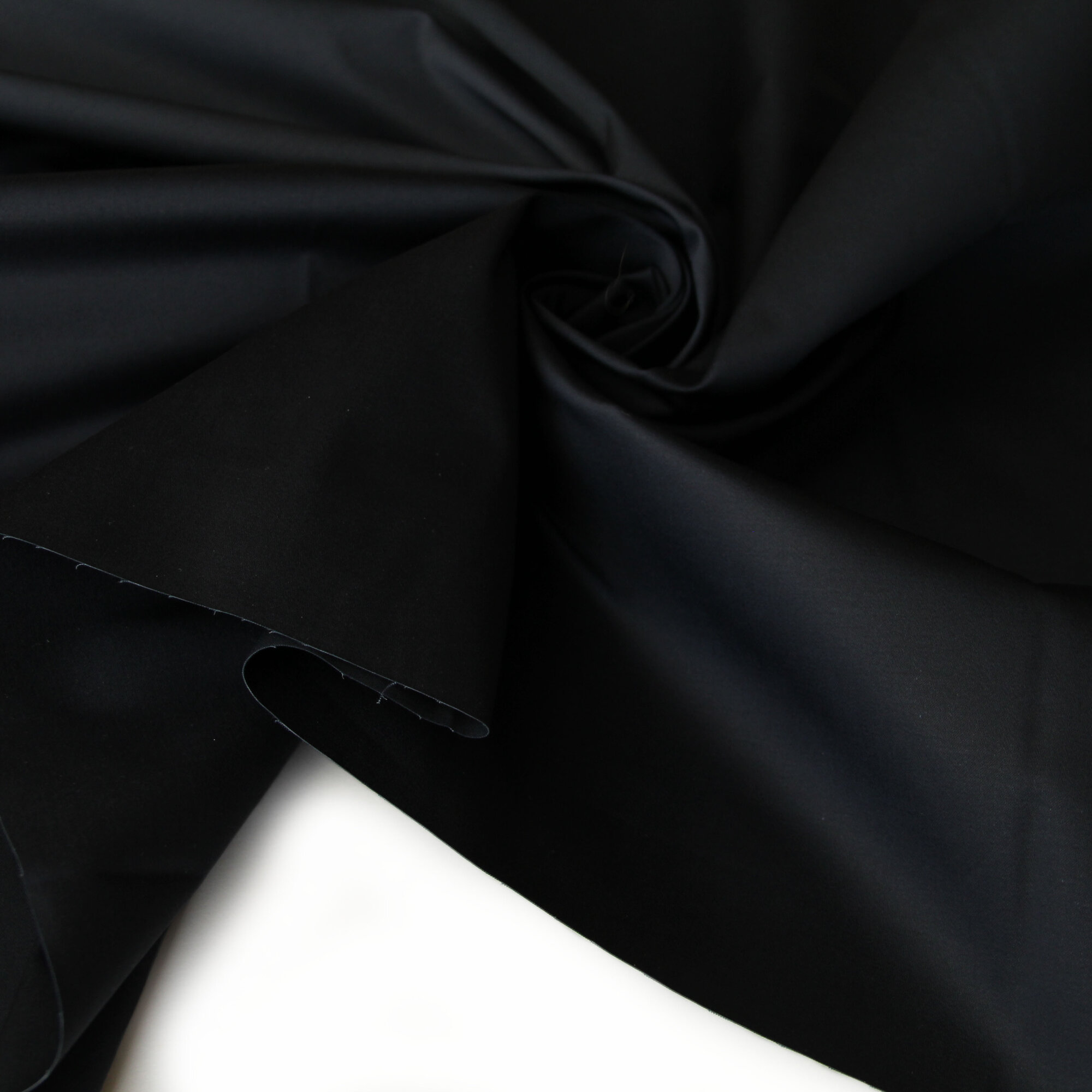 Ткань "Коттон-стрейч" темно-синий 1,5 м