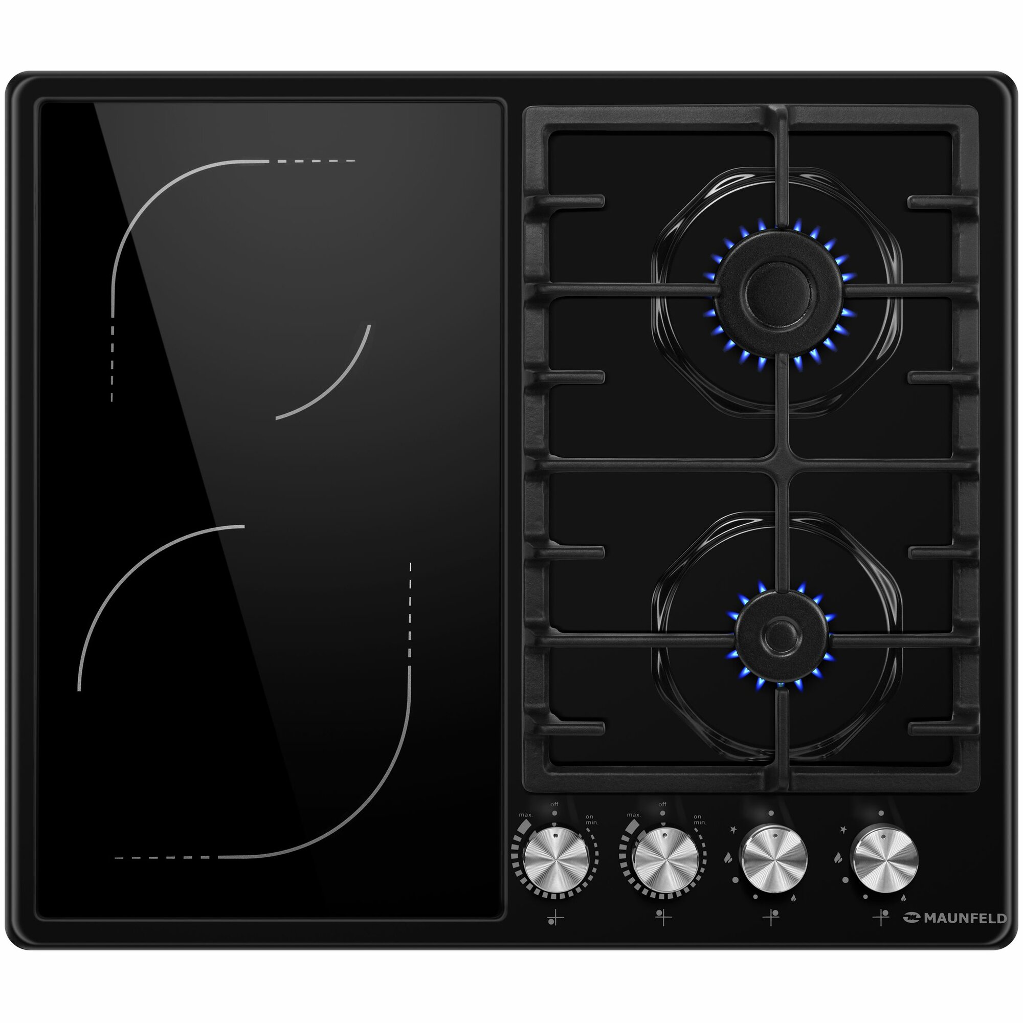 Варочная панель MAUNFELD EEHE.642VC.3CB/KG