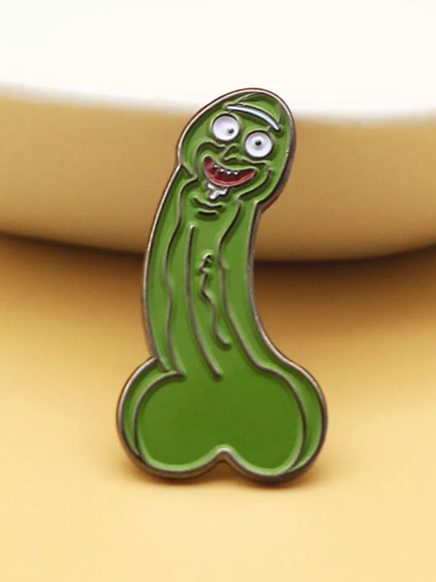 Металлический значок на рюкзак CockUmber