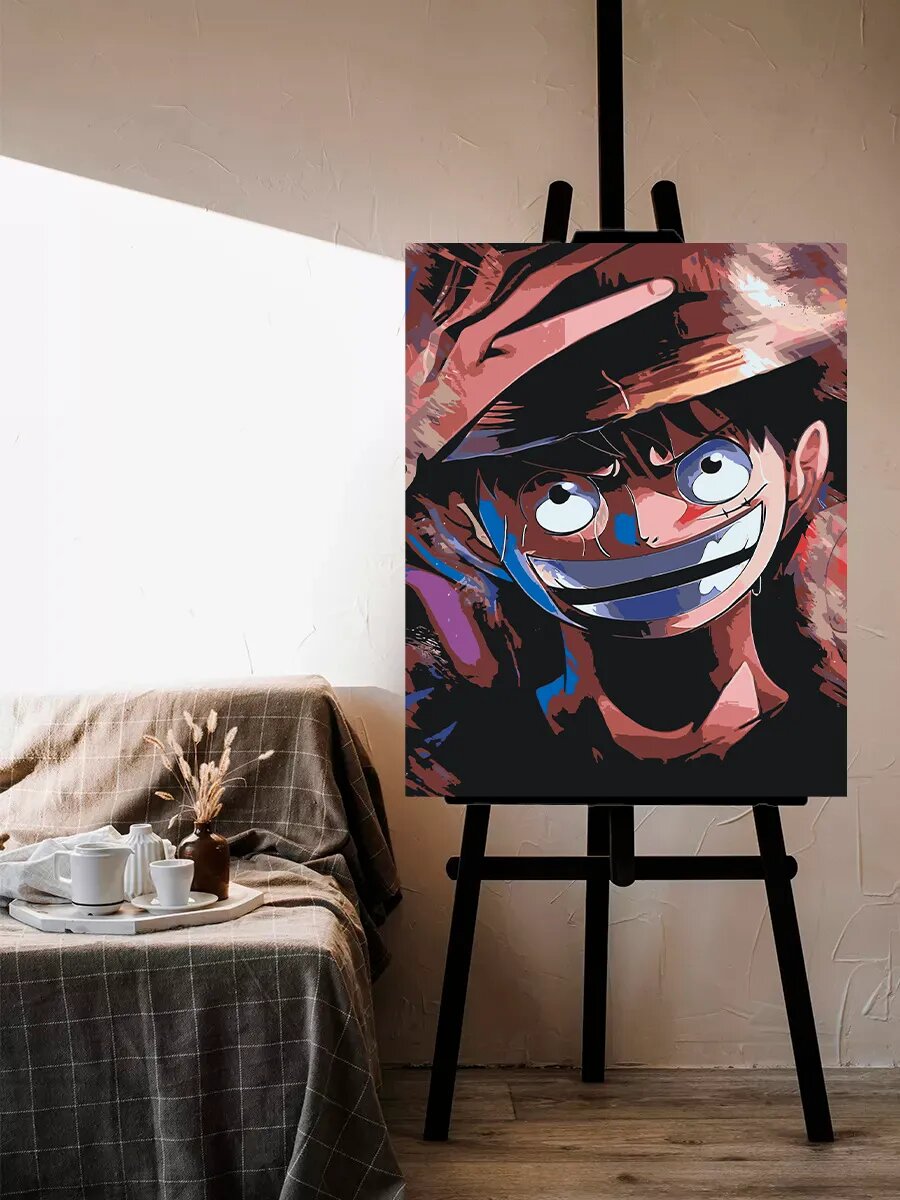 Картина по номерам Манки Д. Луффи One Piece Большой куш