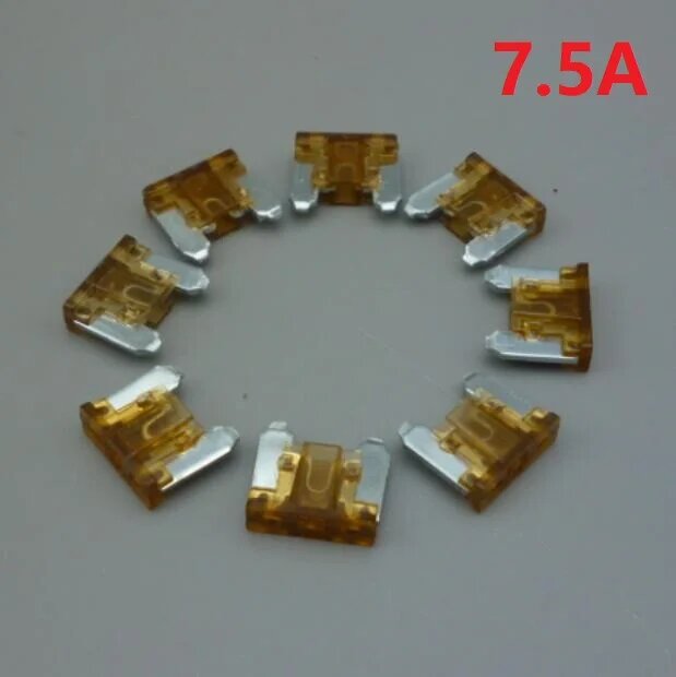 20 шт. для мини-размера, автомобильный предохранитель MICRO для Mazda, Mitsubishi, для Toyota Hyundai Nissan Honda 5A 7.5A 10A 15A Слоновая кость