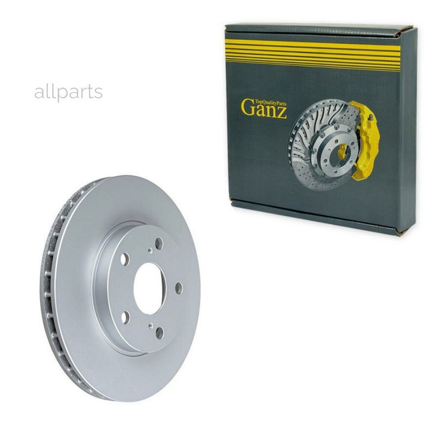 GANZ GIJ10242 Диск тормозной передний с покрытием TOYOTA MARK II/CRESTA/CHASER/ALTEZZA/CROWN/VEROSSA GANZ GIJ10242