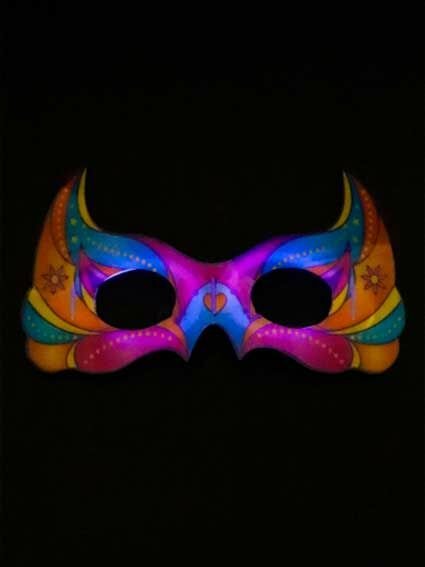 Карнавальная маска Миленд "Супергерой", фиолетовая, от 3 лет (НУ-4937)