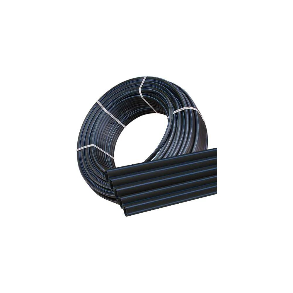 Питьевая напорная труба ПНД TEBO R‑TB, SDR‑17, полиэтилен низкого давления, для бытового водоснабжения