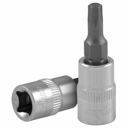 Насадка торцевая 1/4 dr с вставкой torx t-8 OMBRA 114308