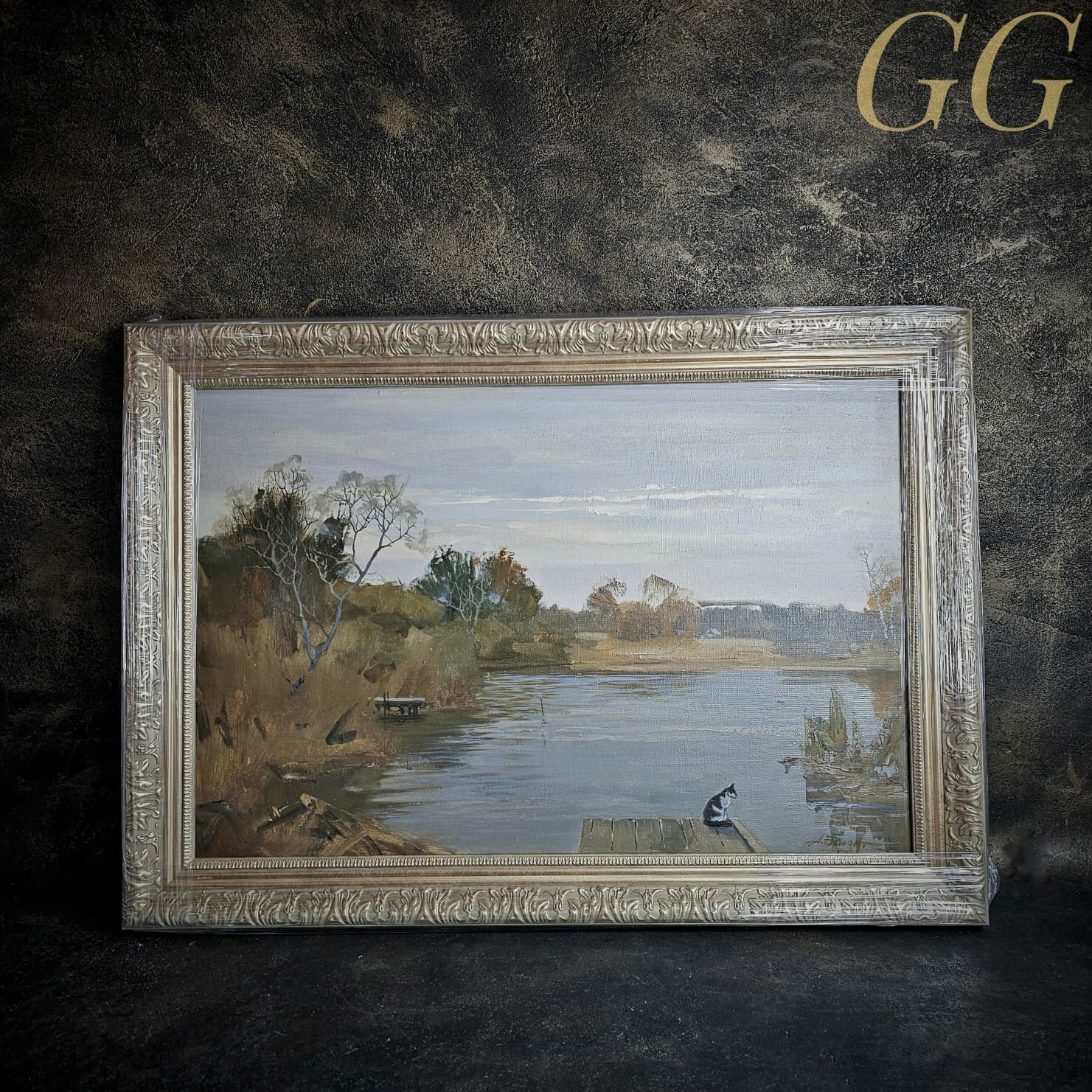 Картина "Начало Осени" масло. Александр Эсмонт 60*50см