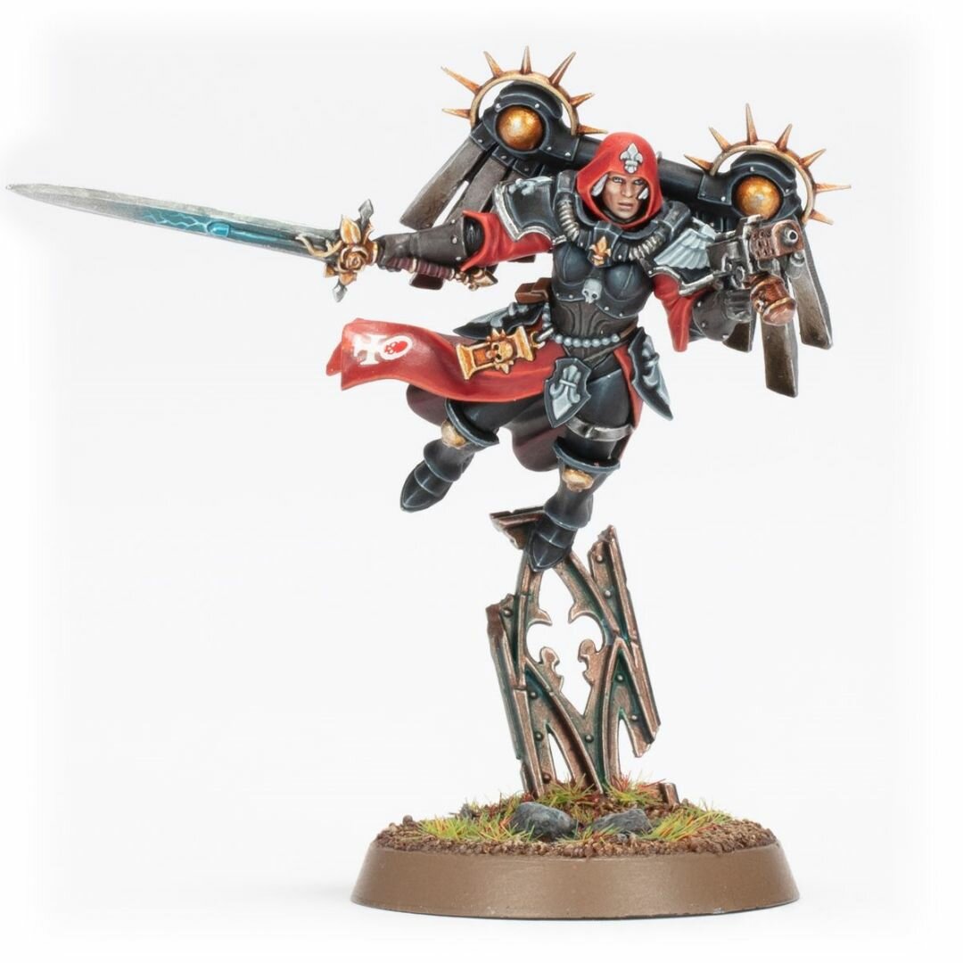 Warhammer 40000 миниатюры - CANONESS WITH JUMP PACK
