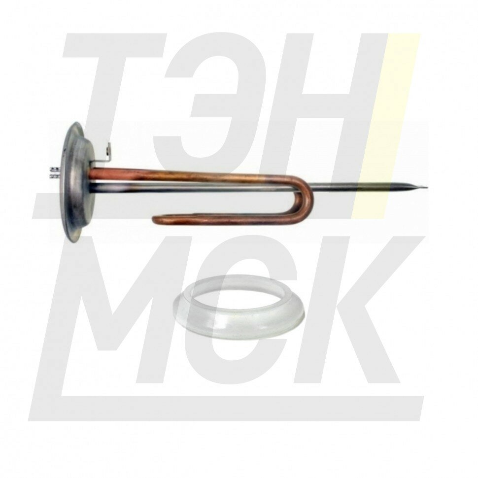 Комплект ТЭН 1,5кВт (1500Вт) RF для водонагревателя Electrolux EWH Quantum Pro, под анод М6, фланец 92 мм + прокладка, 20098K1