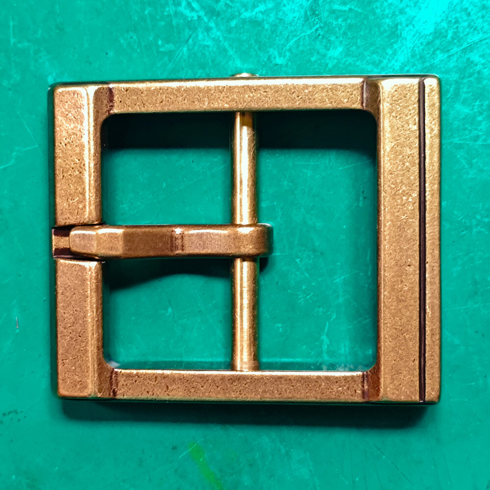 Пряжка ременная латунная 40мм бляха армейская ссср латунь на ремень