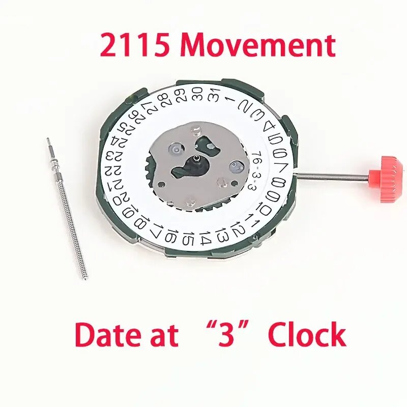 Механизм Miyota 2115 для часов 2115 Men 3D