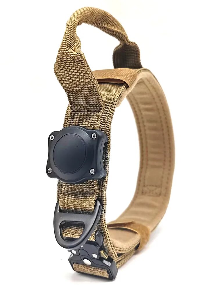 Ошейник, для собак, средних и крупных, с GPS, подходит для AirTag Окружность шеи 38-48 см