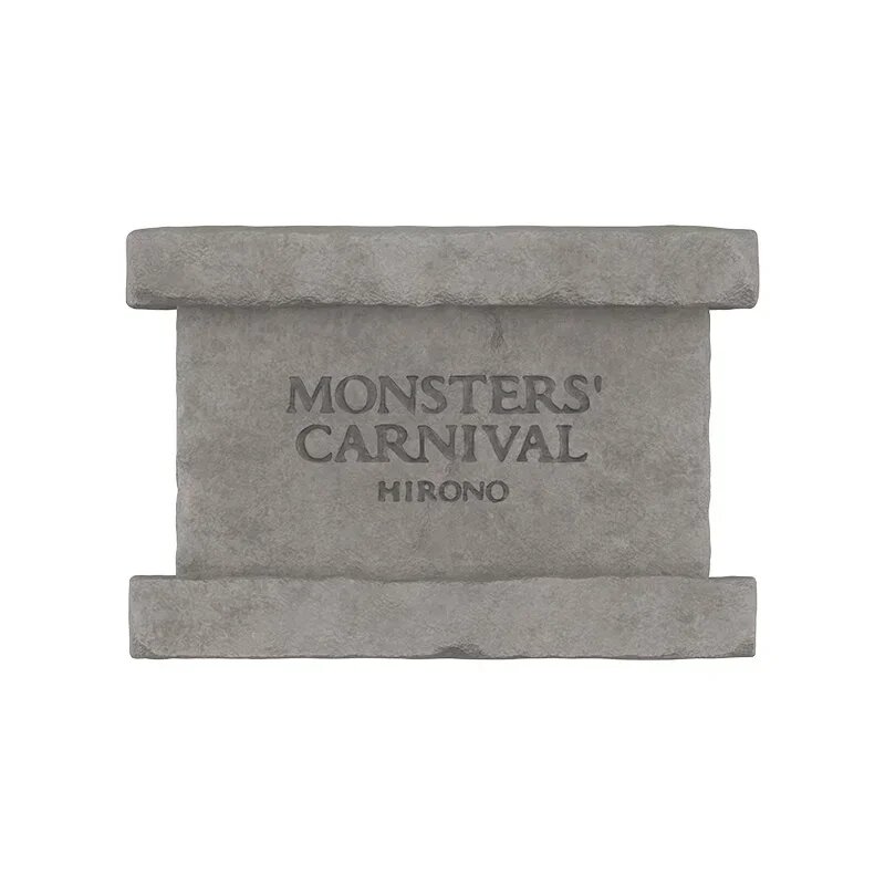 POP MART Hirono Monsters Carnival, Серый, Scene props