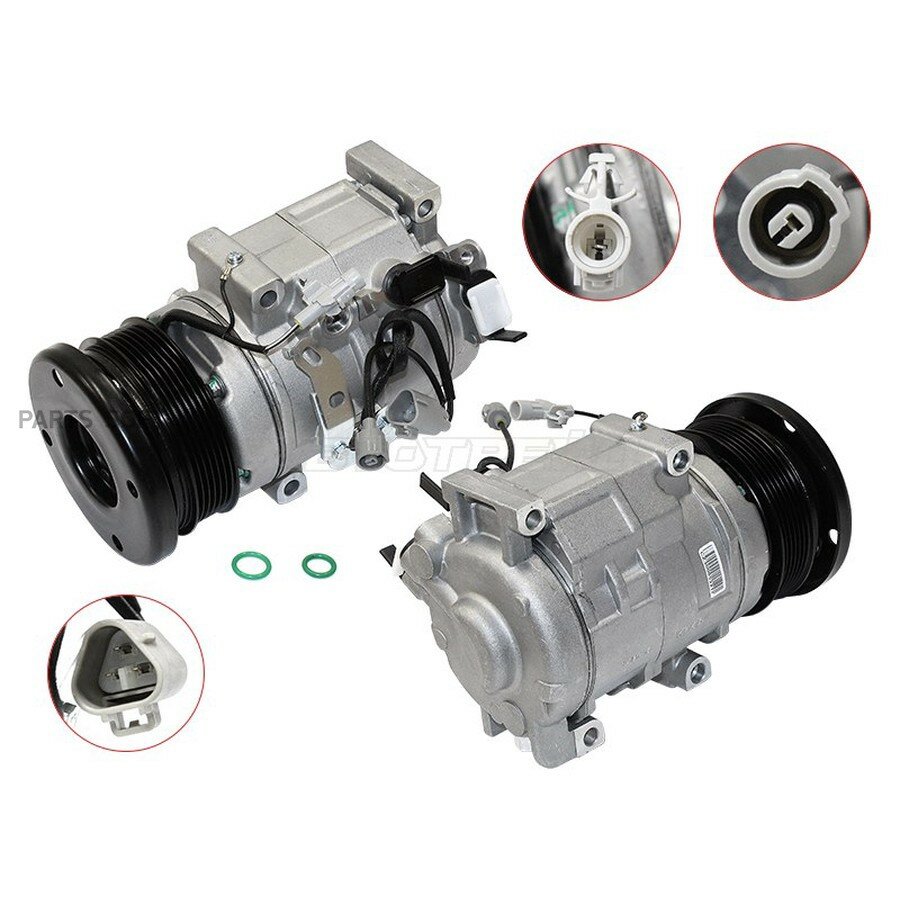 Компрессор кондиционера Toyota Land Cruiser (J200) 07-21 / Lexus LX 07-23 от официального дистрибьютора, SAT, артикул STTY92396A0