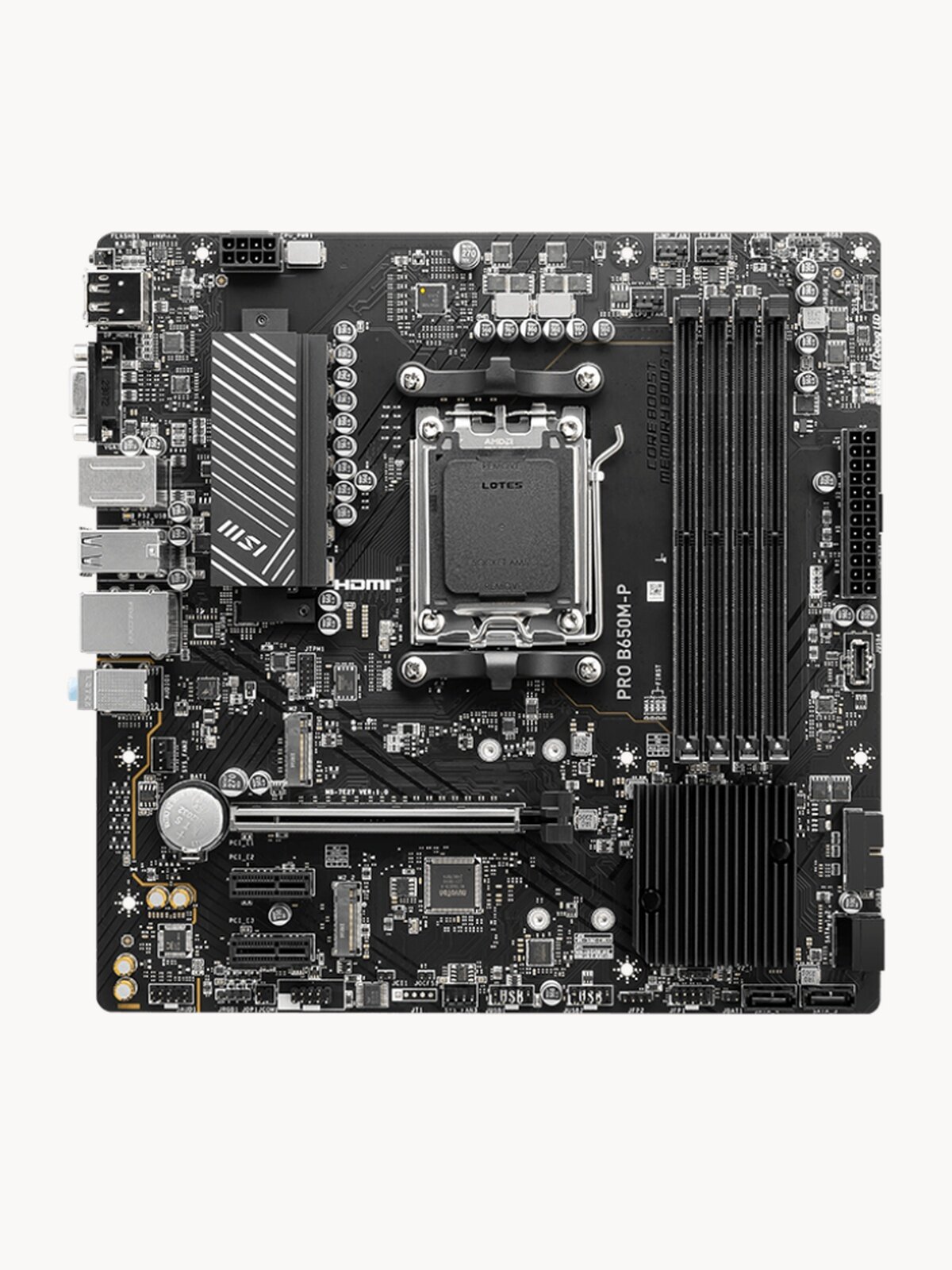 Материнская плата Msi PRO B650M-P (AM5, mATX)