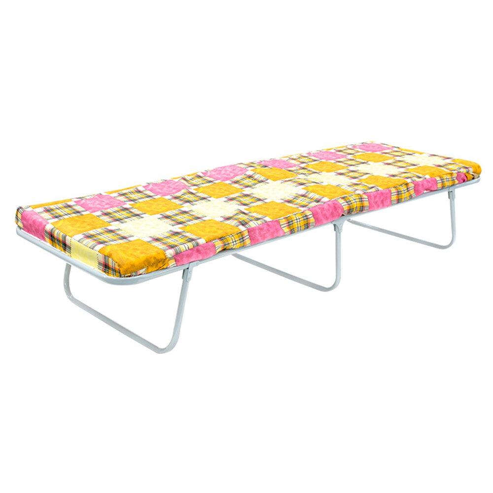 Раскладушка Мастер-М1000 из стали до 120 кг, легкая и прочная для отдыха