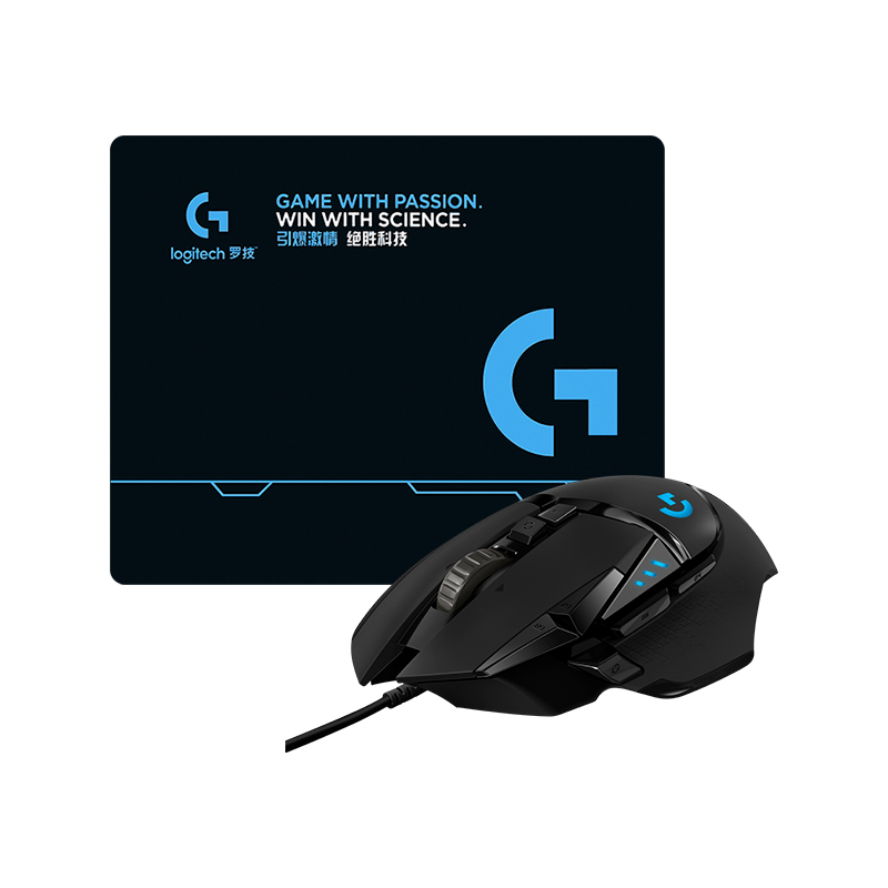 Игровая мышь Logitech G502HERO проводная, multicolor, с регулируемым весом и балансом