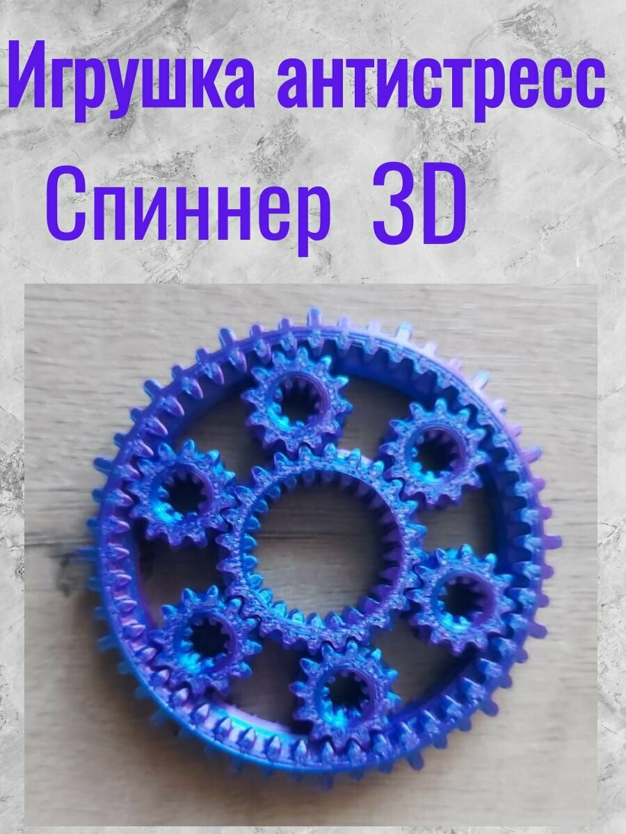 Спиннер 3D гироскоп пальцев Антистресс