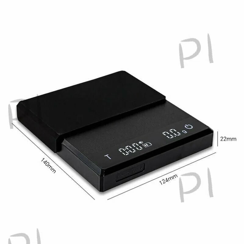 MHW-3BOMBER Электронные кухонные весы Cube 2.0 Coffee Scale_2, черный